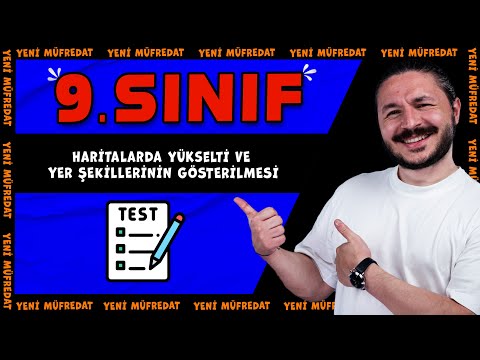 Coğrafya soru çözümü 📕İzohispler | Yer şekillerinin gösterilmesi 🔴 9.SINIF | 2025 YENİ MÜFREDAT