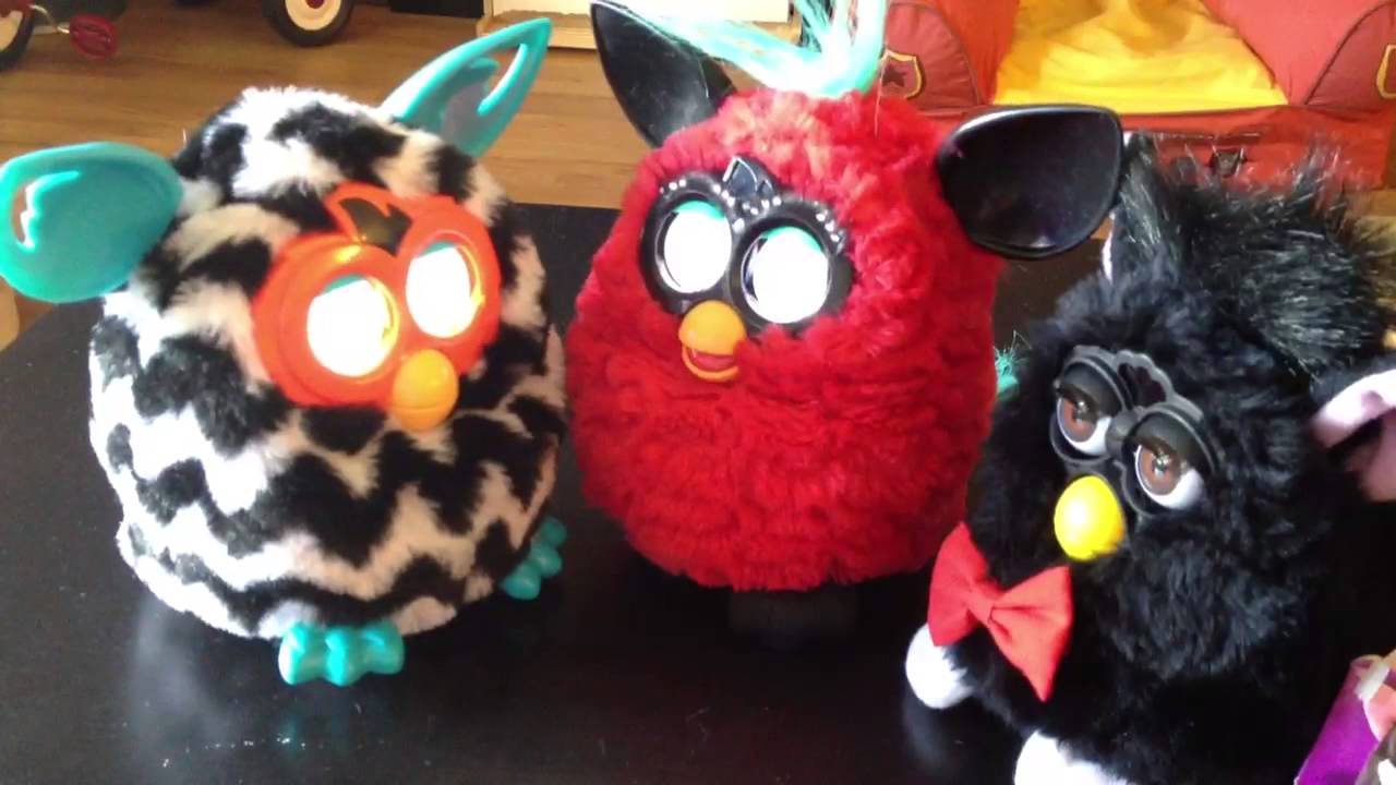 3 generations of Furby ( 2013, 2012& 1998 ) - YouTube