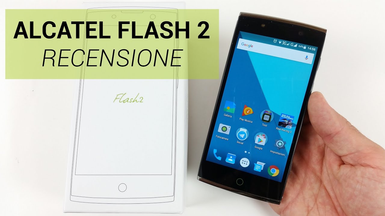 Alcatel OneTouch Flash 2 - La recensione in italiano - YouTube