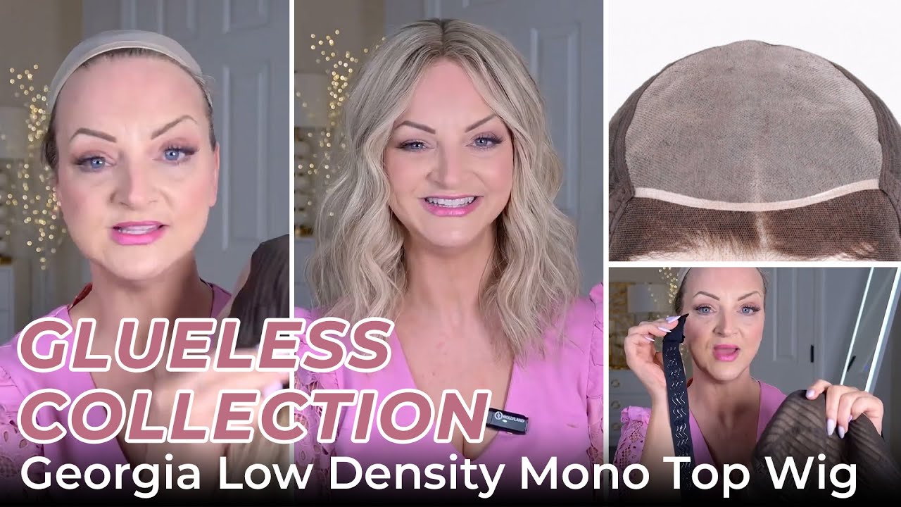 Lightweight! Perfect for Sumemr Uniwigs Georgia Low density Wig - YouTube