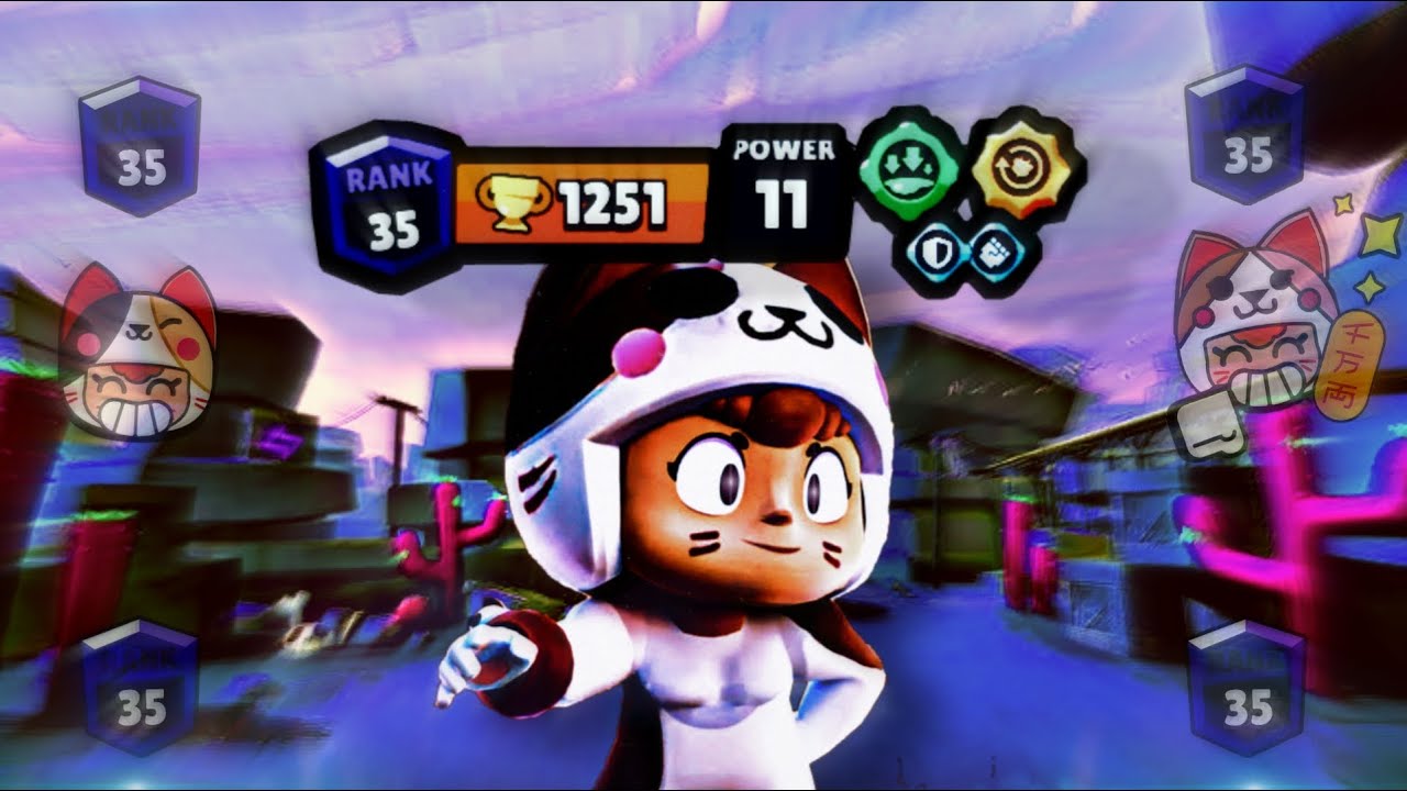 Brawl stars bea rank 35 - YouTube