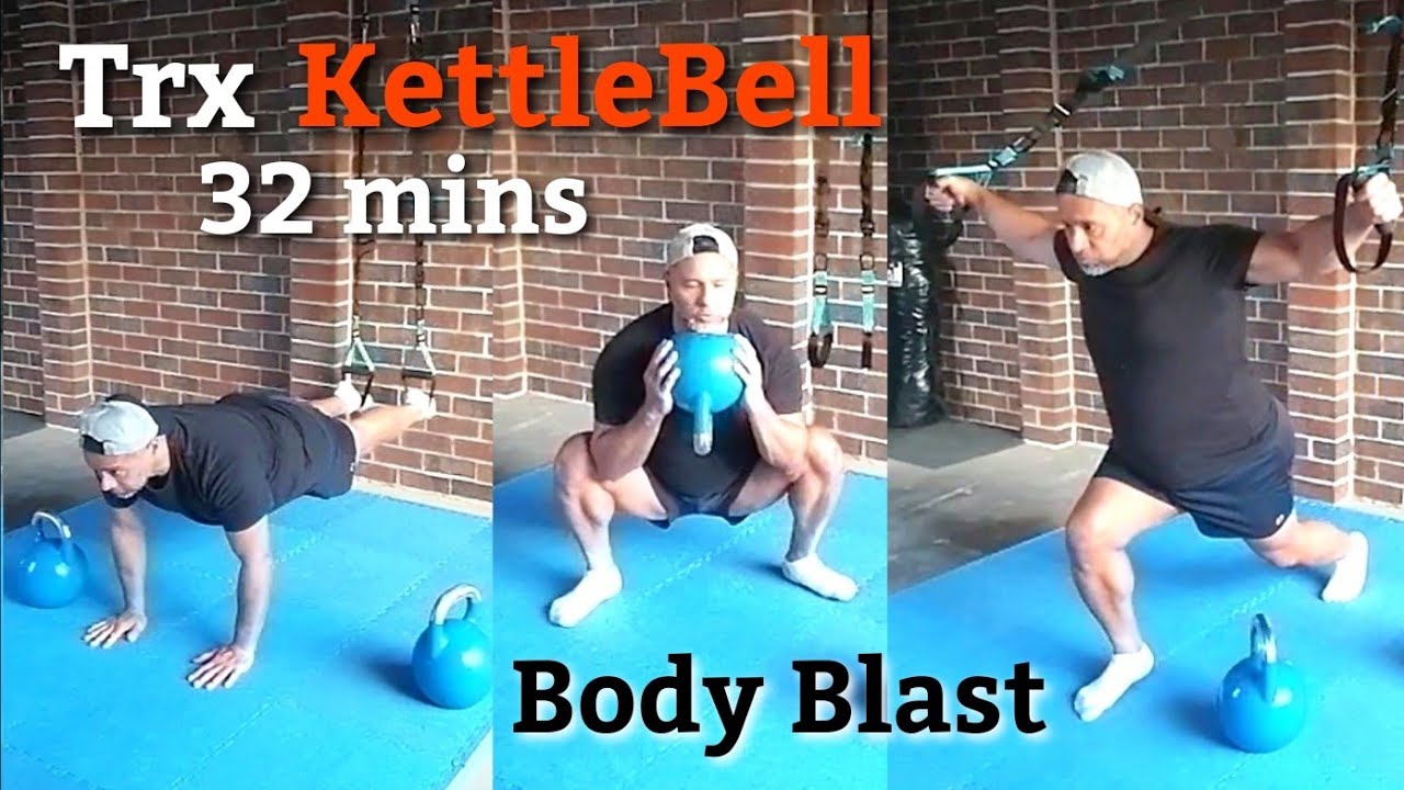 Work every muscle group with Trx KettleBell Fusion workout💪 - YouTube