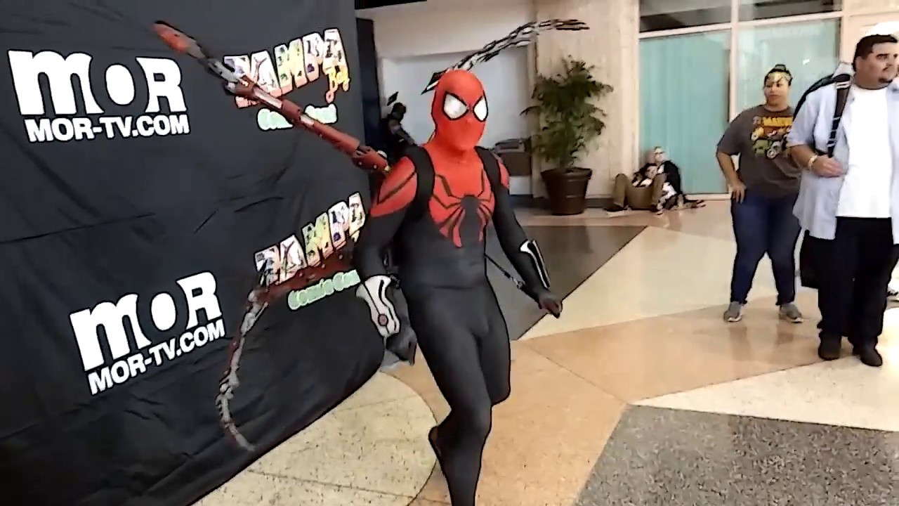 MECHANICAL SUPERIOR SPIDER-MAN Legs @ TBCC2018 - YouTube