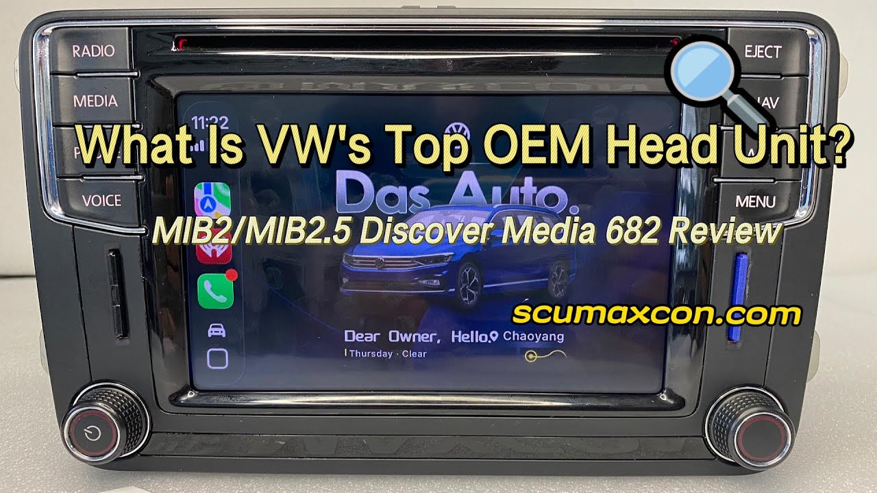 What Is Volkswagen’s Top OEM Head Unit? Discover MIB2 / MIB2.5 Media ...