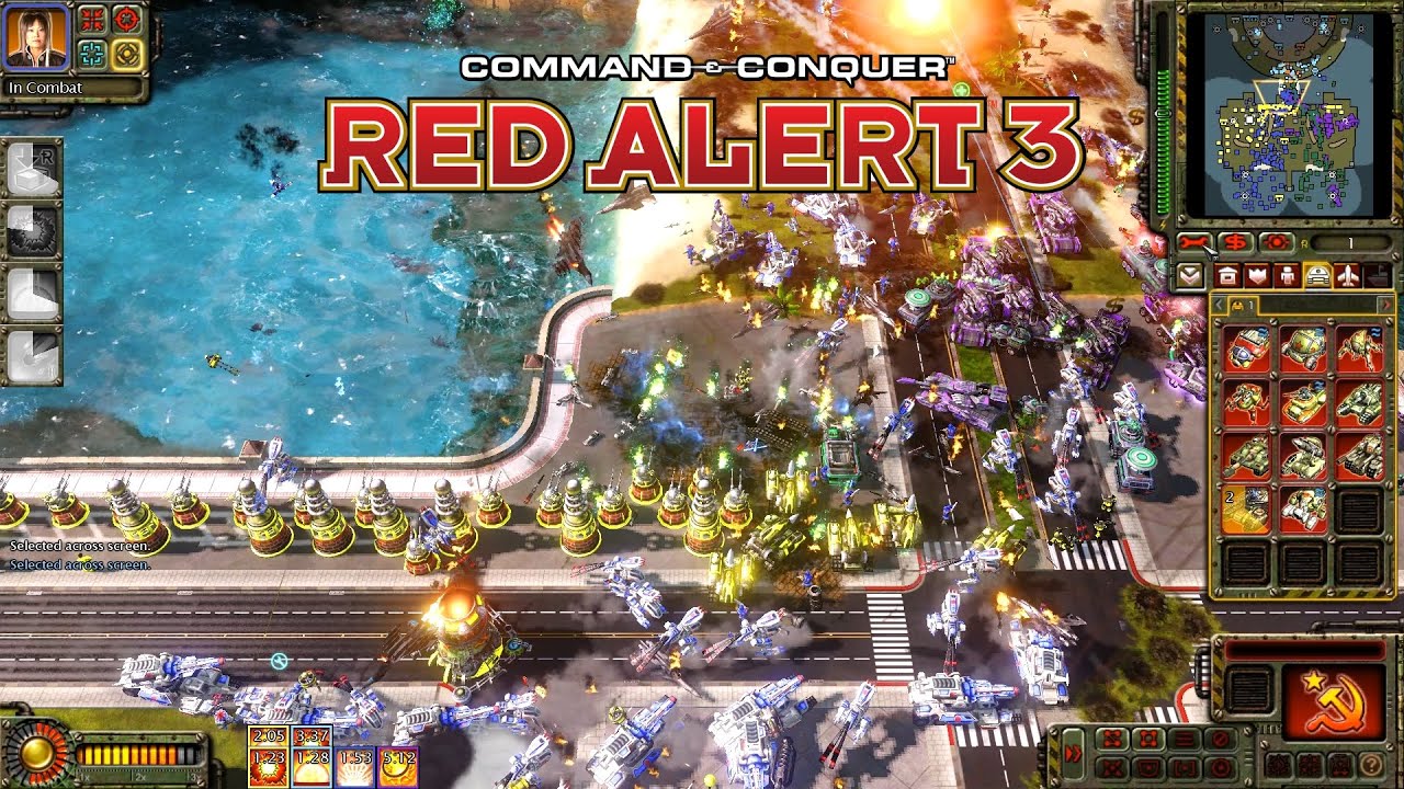 Command & Conquer Red Alert 3 Corona MOD Soviet at Portress Map | Tons ...