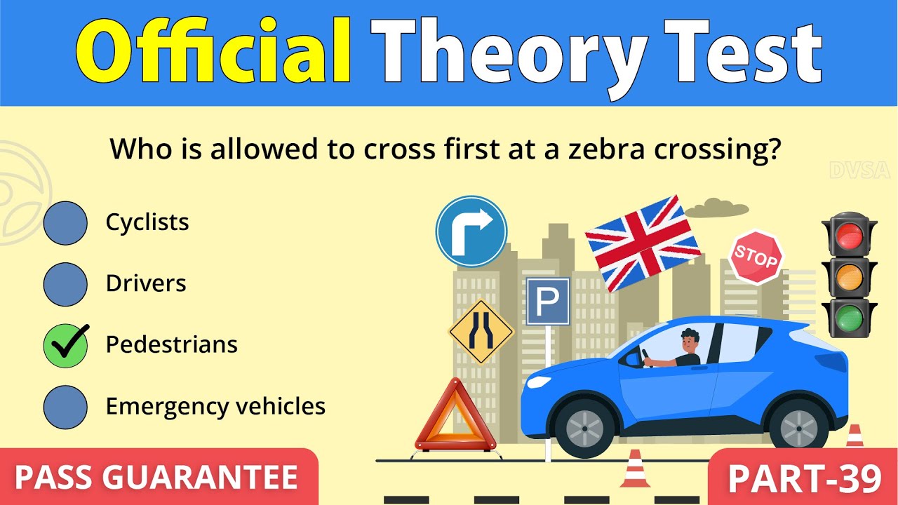 Official 50 Question Mock Test | Pass the UK Theory Test Easily - YouTube