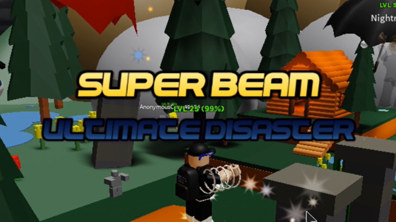 Ultimate Super Beam | Survive The Disasters: Reborn | Roblox - YouTube