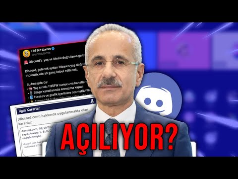 DİSCORD AÇILIYOR MU?