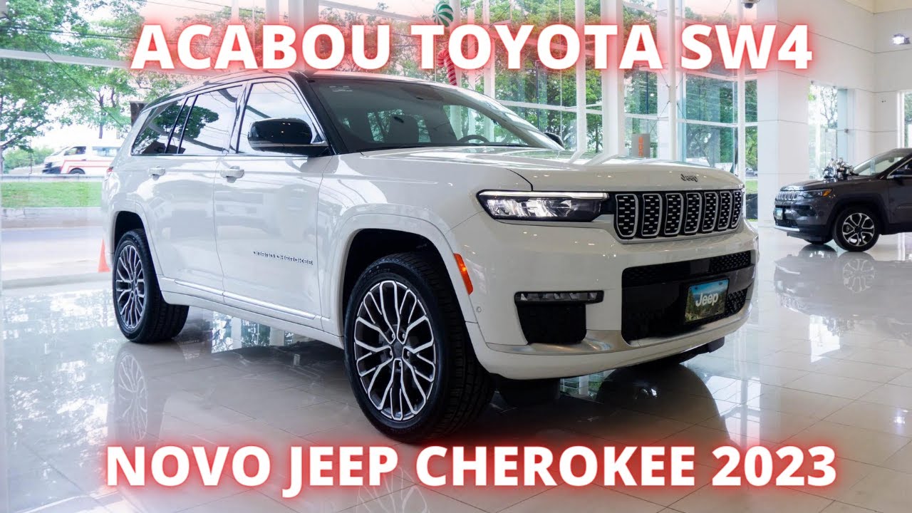 MELHOR SUV GRANDE LANÇAMENTO JEEP GRAND CHEROKEE 2023 NO BRASIL PREÇO ...