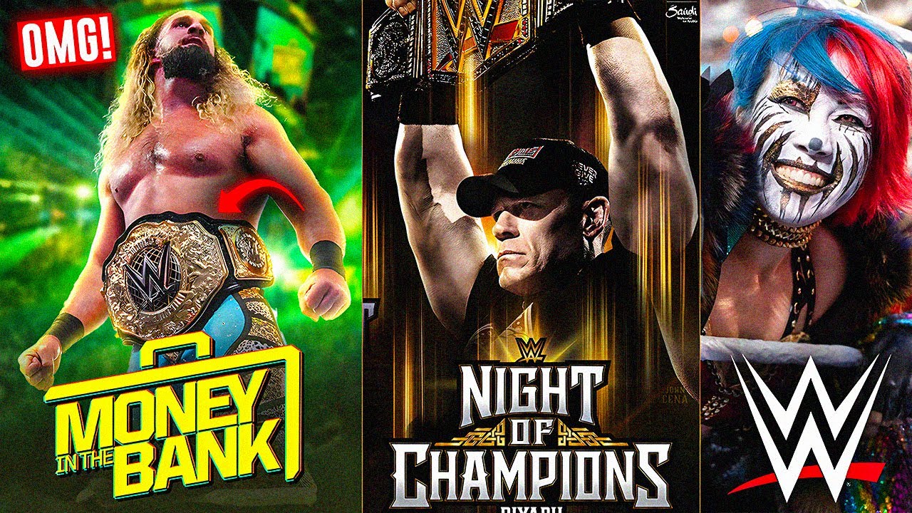 SHOCKING MITB ENDING! New CHAMPION By CASH-IN? | WWE NOC 2025 Poster, Asuka WWE Return | WWE ...