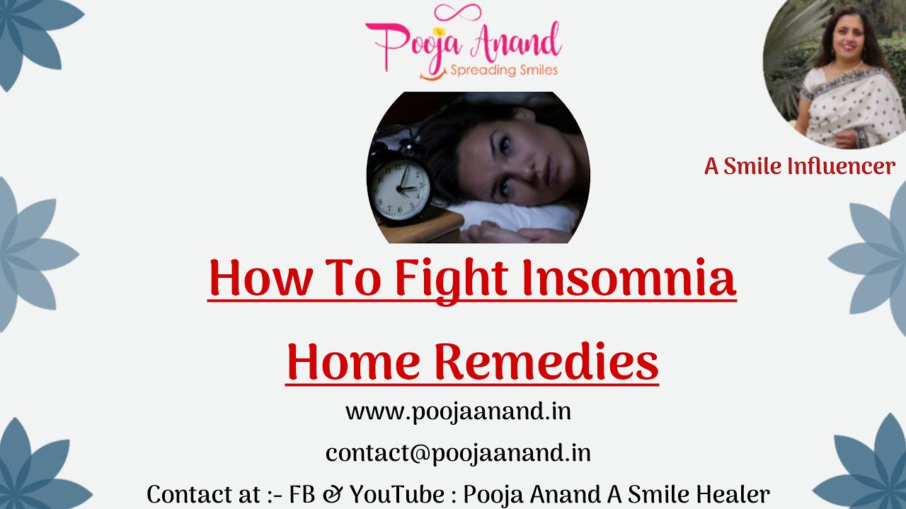 How To Fight Insomnia (Home Remedies for Better Sleep) - YouTube