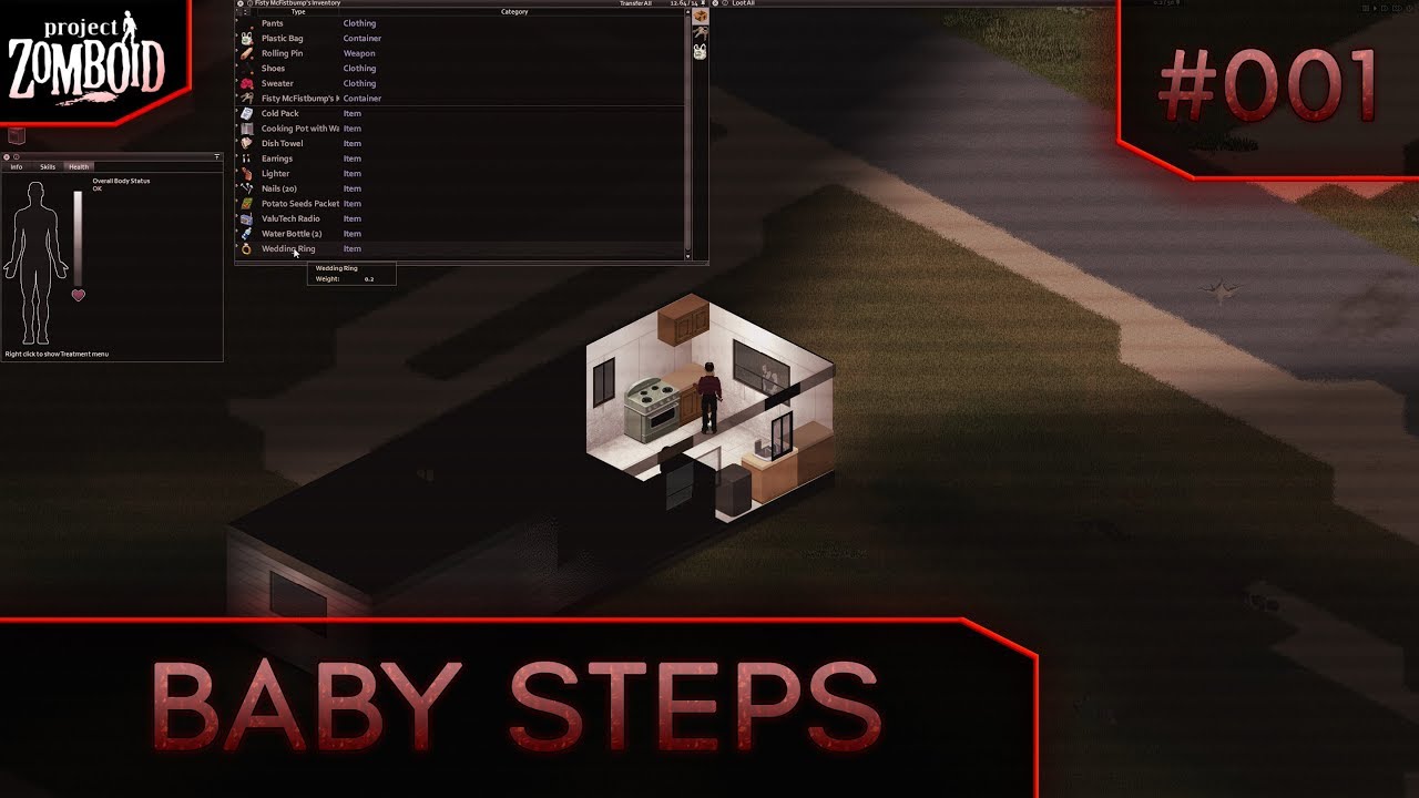 Project Zomboid - One Week Later - Project Zomboid Gameplay - 01 - YouTube