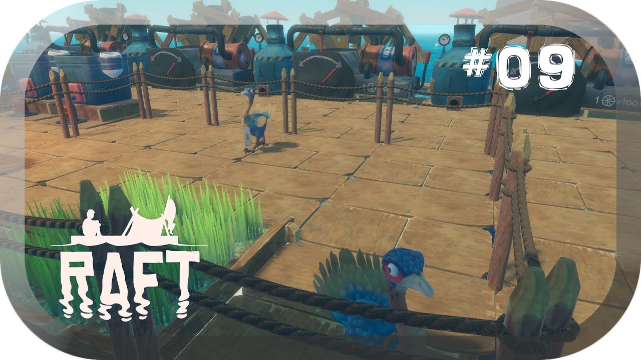 Raft Chapter 2 #09 Die ersten Tiere - YouTube