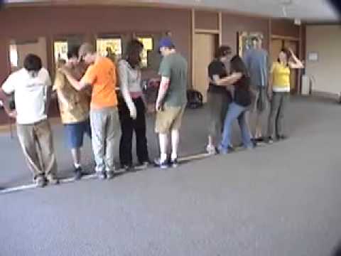 Sides Switch -- Duct Tape Teambuilding Game‬ - YouTube