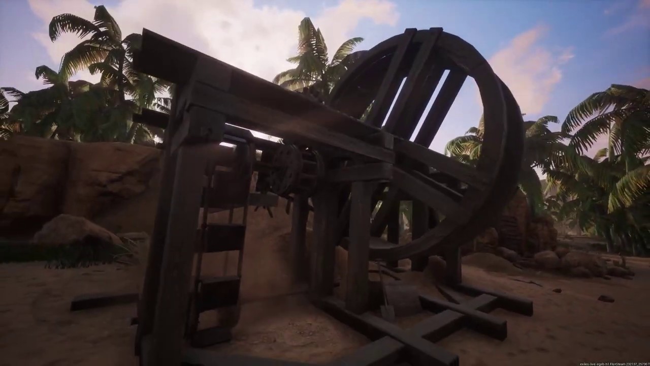 Conan Exiles Modding - Visual transformation of sand quarry when adding ...