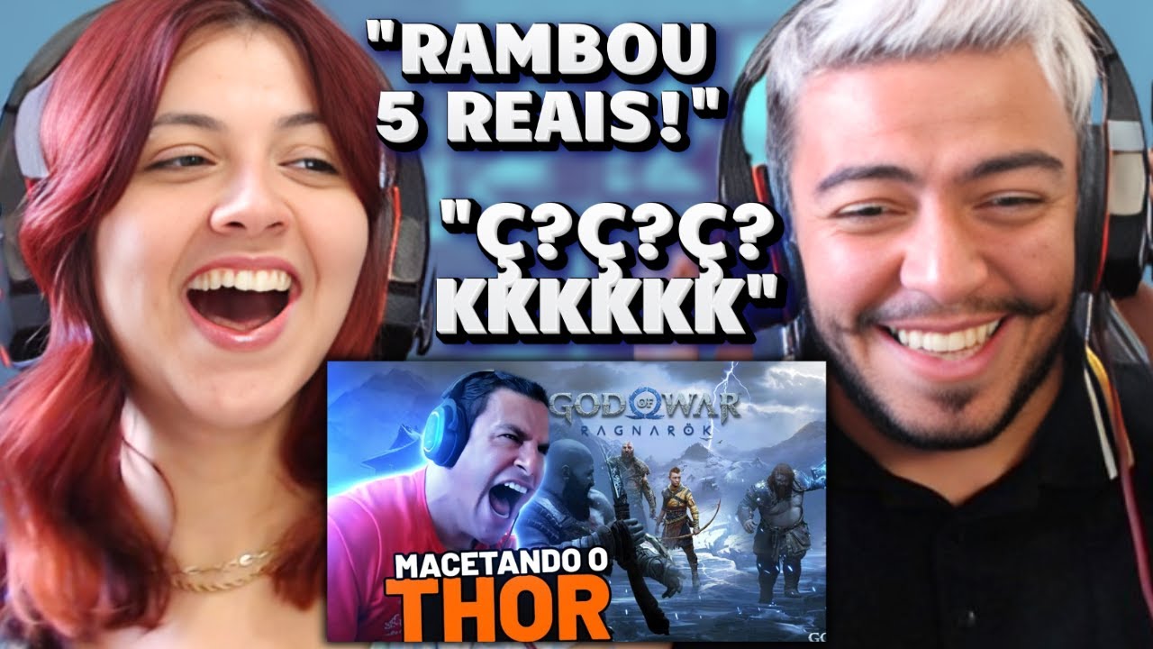 SUPER XANDÃO JOGA GOD OF WAR RAGNAROK PC | REACT em CASAL - YouTube