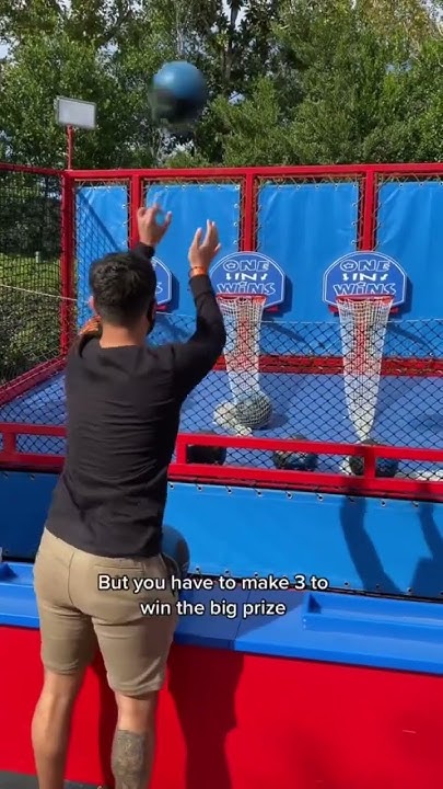 Rigged Carnival Games.. #carnivalgames #basketball #shorts - YouTube