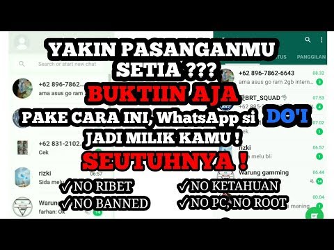 PALING UPDATE! Cara Menyadap WhatsApp Orang Lain/Pasangan/Keluarga