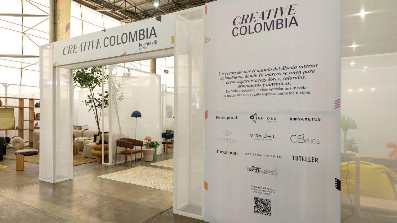 Heimtextil Colombia 2024: Creative Colombia - YouTube