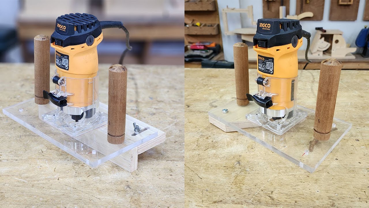 Amazing DIY woodworking Router Technique - Router Jig Ideas - YouTube