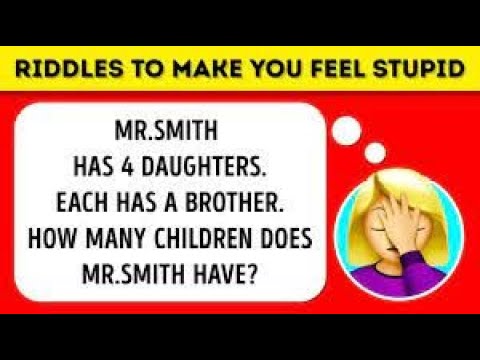 "Mind-Boggling Riddles Only a GENIUS Can Solve" - YouTube