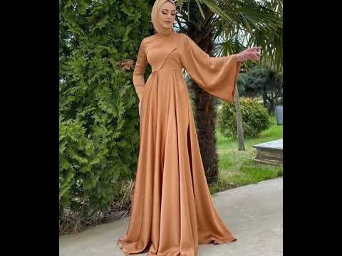 New Muslim Islamic hijab design and dresses for Turkish Istanbul girls 💕