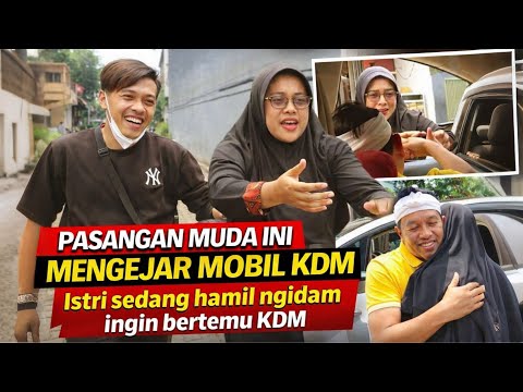 IBU HAMIL MENANGIS KEJAR MOBIL KANG DEDI⁉️ NGIDAM INGIN BERTEMU KDM