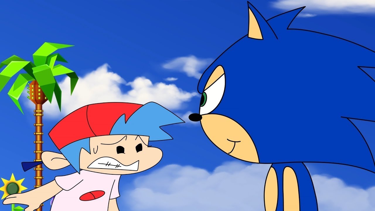 BOYFRIEND vs SONIC.EXE! Friday Night Funkin' | Cartoon Animation - YouTube