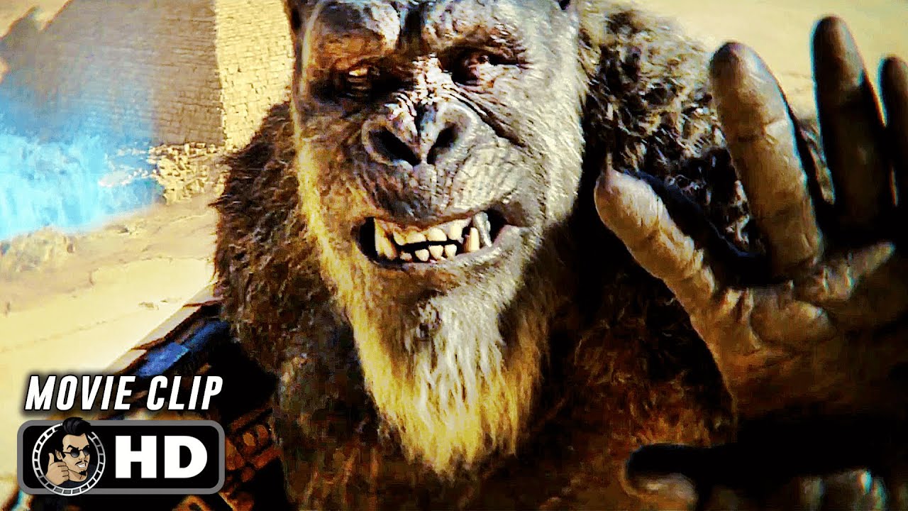 Egypt Fight Scene | GODZILLA X KONG THE NEW EMPIRE (2024) Sci-Fi, Movie ...