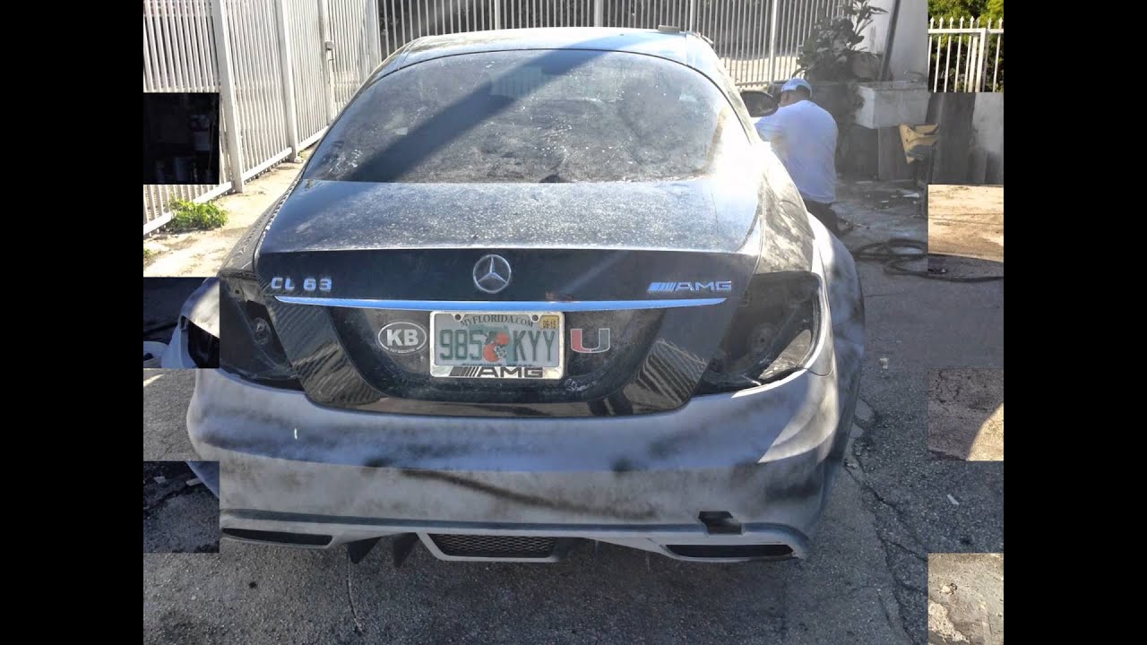 MAGIC TOUCH AUTO BODY SHOP MIAMI - MERCEDES CL63 BODY KIT - YouTube