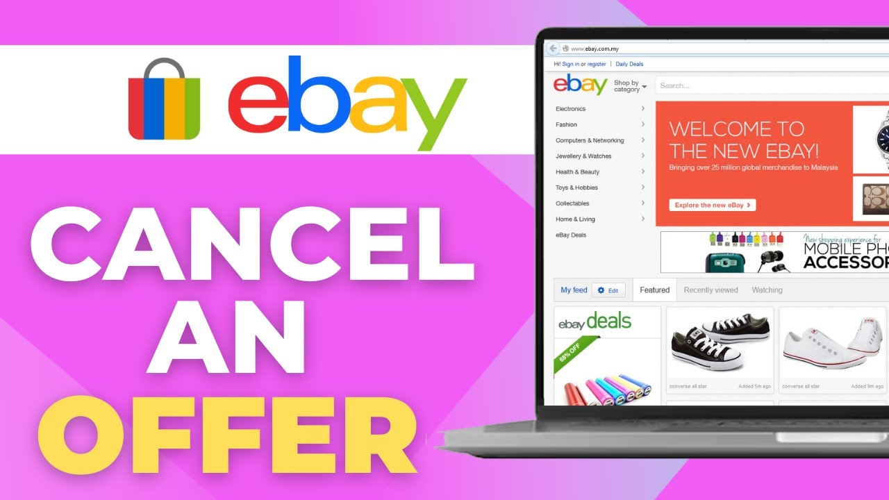 How to Cancel an Offer on eBay (Buyer & Seller Guide) - YouTube