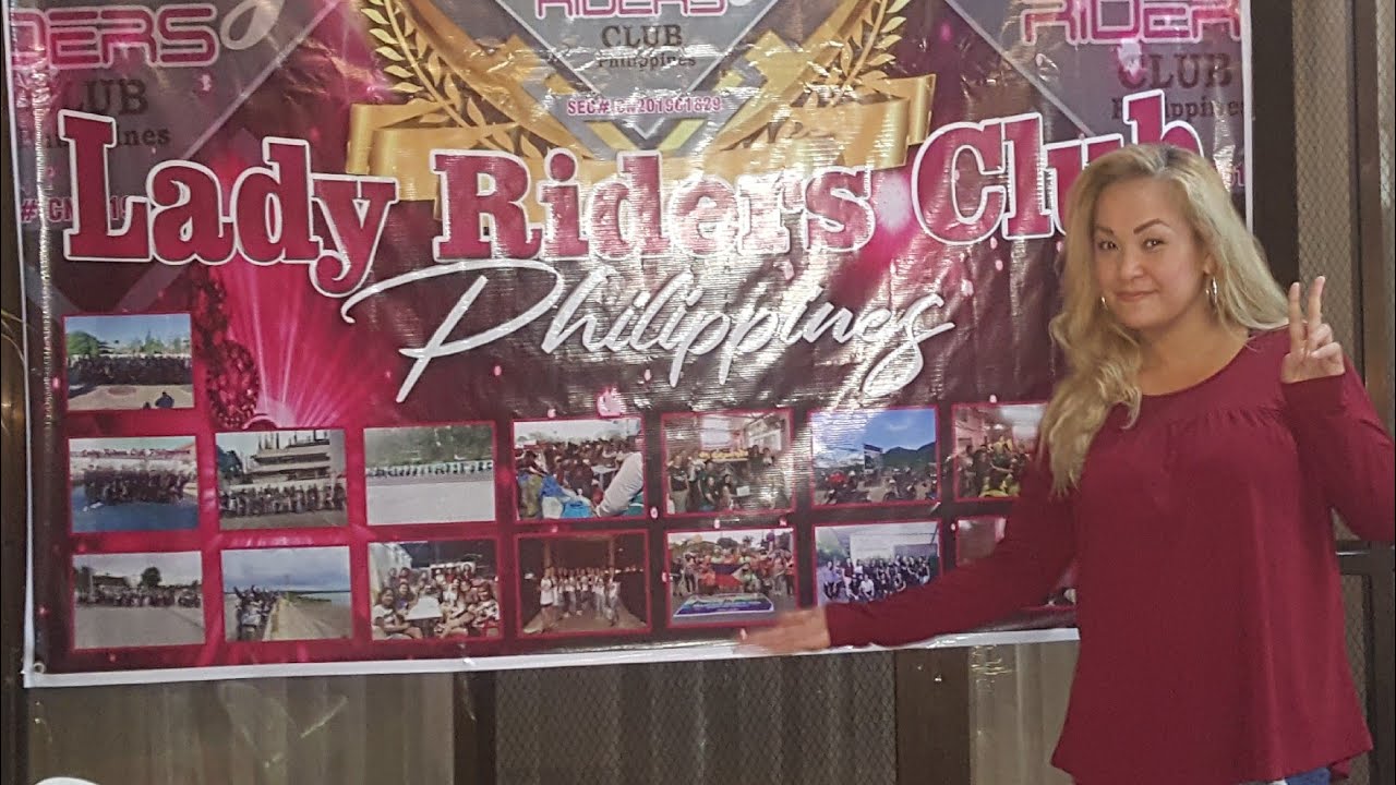 Lady Riders Club Phils - 3rd anniversary - YouTube