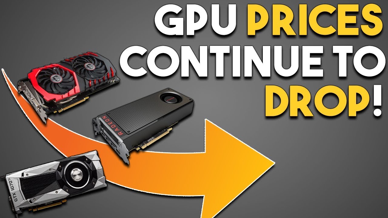 GPU Prices Continue to DROP and BIG GOG Sale and Giveaway SOON! - YouTube