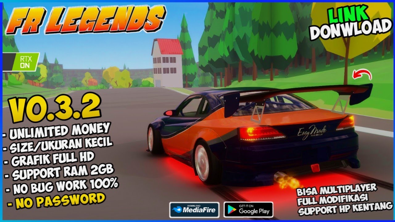 D0nwload FR Legends Mods Terbaru L1nk MediaFire Tanpa PW - YouTube