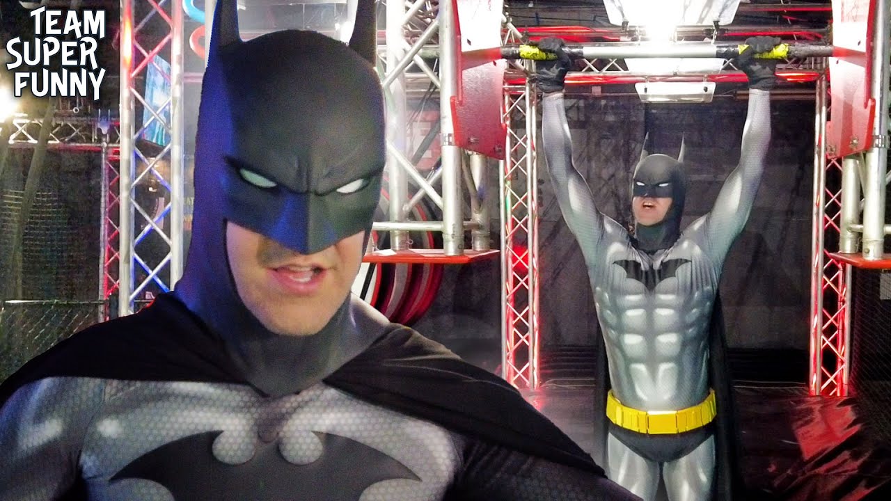 Batman's Ninja Training #TeamSuperFunny - YouTube