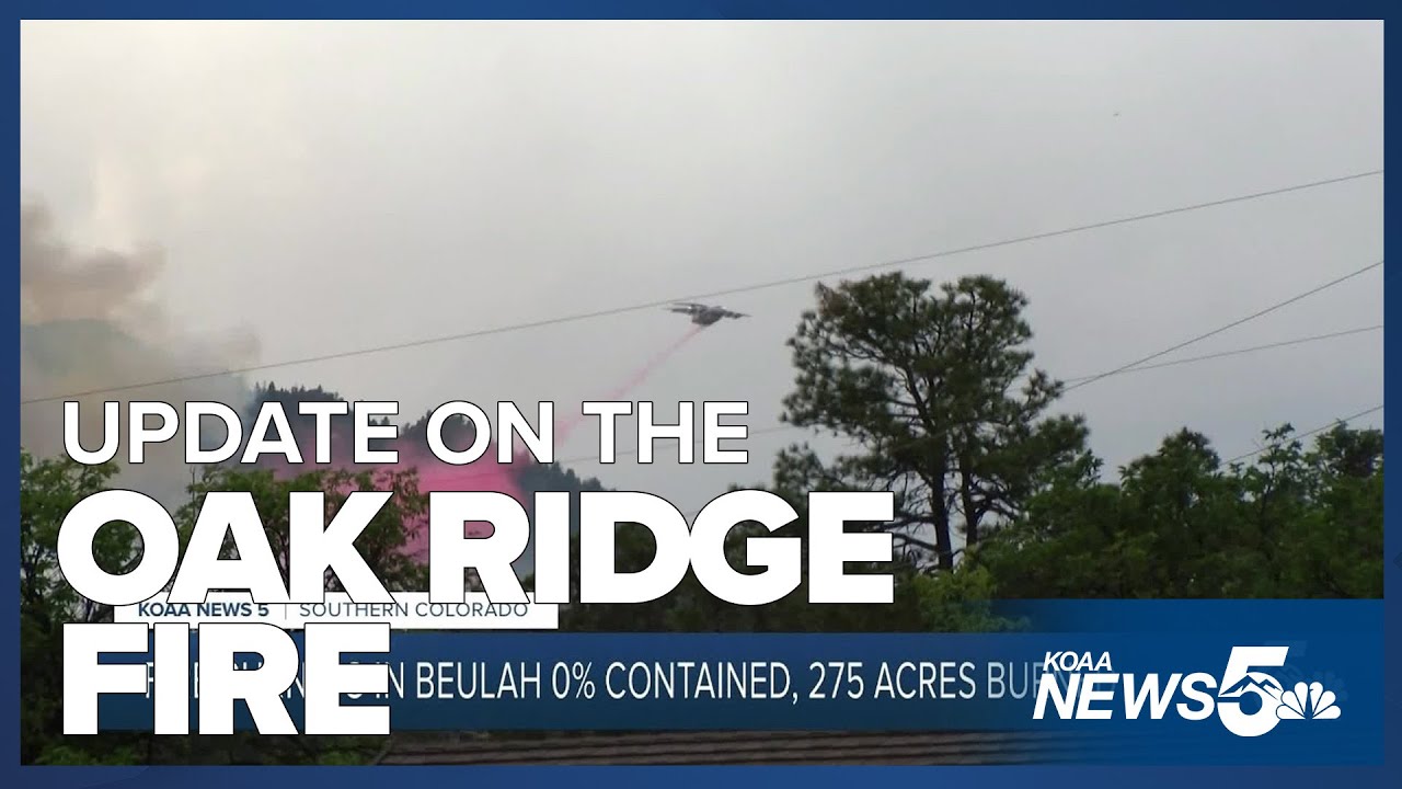 Oak Ridge Fire Update - YouTube