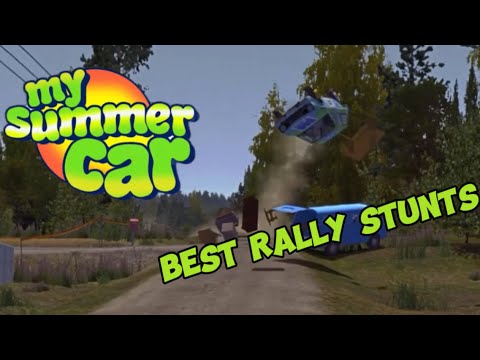 My Summer Car Best Rally stunts - YouTube