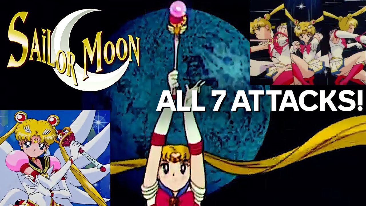 ALL Sailor Moon's Attacks RANKED + Analysis - YouTube