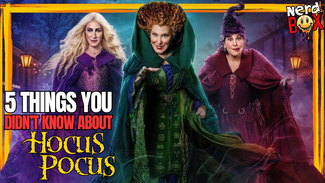 Hocus Pocus: 5 Witchy Secrets You Missed! | Pop 5 - YouTube
