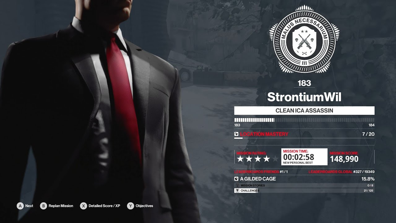 Hitman 3 Gilded Cage Sniper Assassin Guide to Unlock Bartoli ICA ...