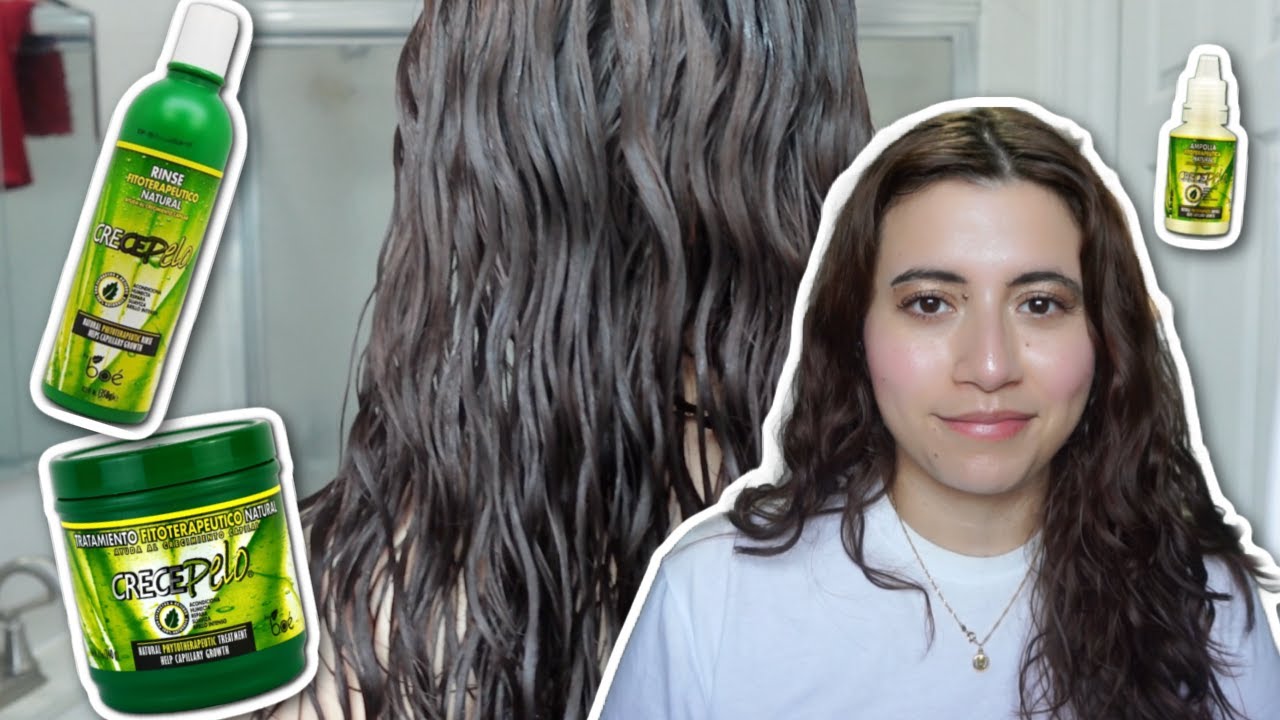 Testing Out Dominican Hair Products : Crece Pelo - YouTube