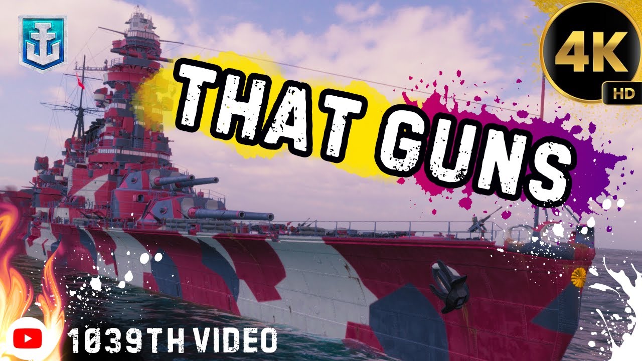 BUNGO World of Warships Destructive Battleship with Powerful Main ...