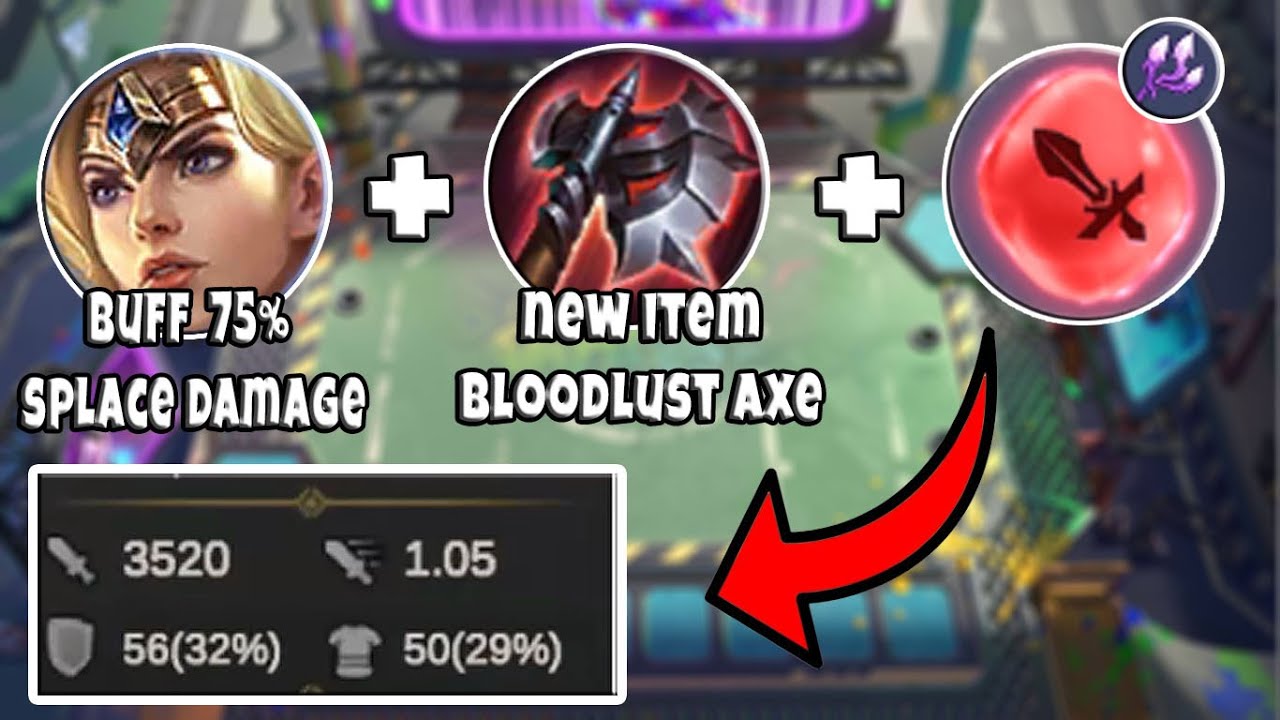 HYPER FREYA BLOODLUST AXE ! BRUTAL LIFESTEAL AND SPLACE DAMAGE ! MAGIC ...
