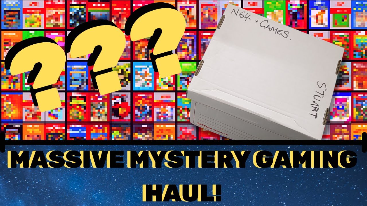MASSIVE RETRO GAMING MYSTERY BOX HAUL! - YouTube