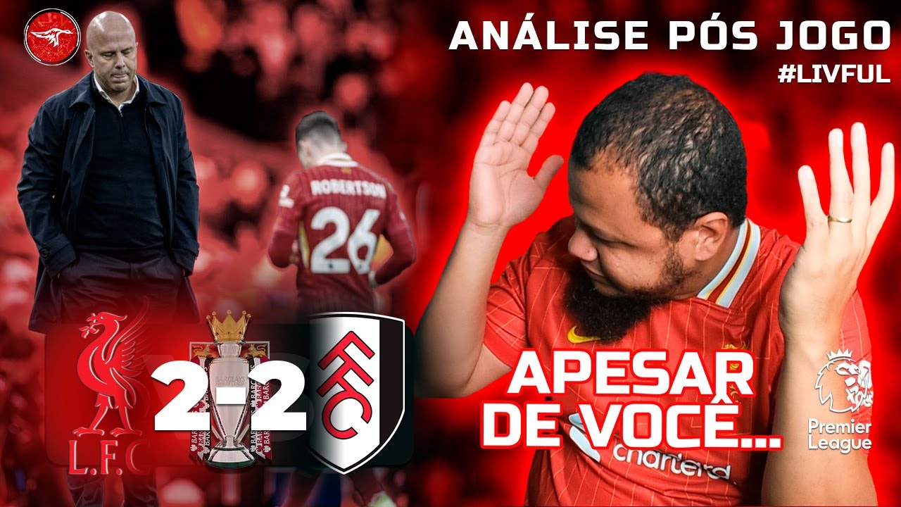 Análise Pós Jogo | Liverpool 2-2 Fulham | Apesar de você Robbo... - YouTube