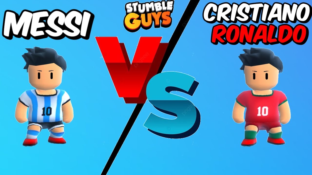 Messi VS Cristiano Ronaldo!! STUMBLE GUYS. - YouTube