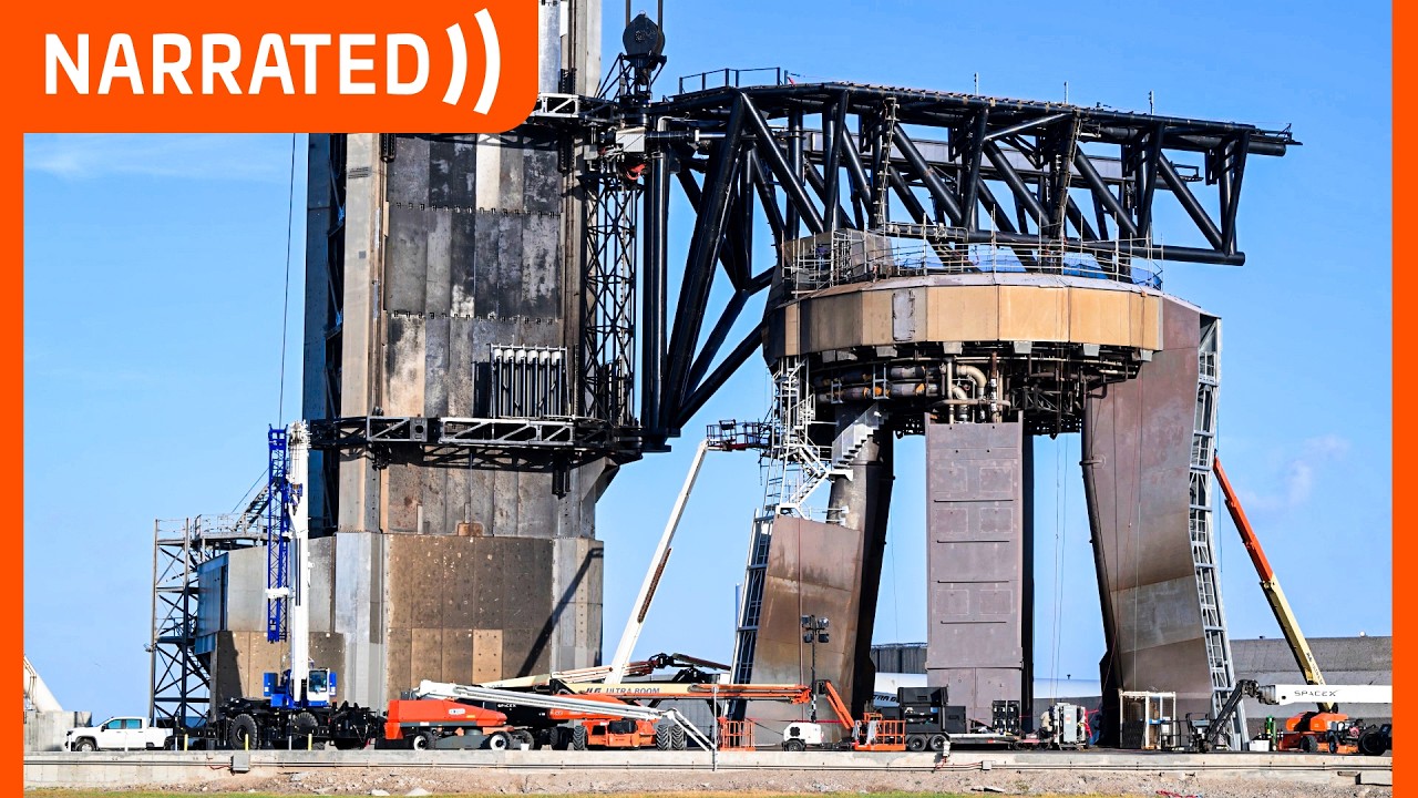 Starship Banana for Scale (and a Hot Staging Ring) | SpaceX Boca Chica ...
