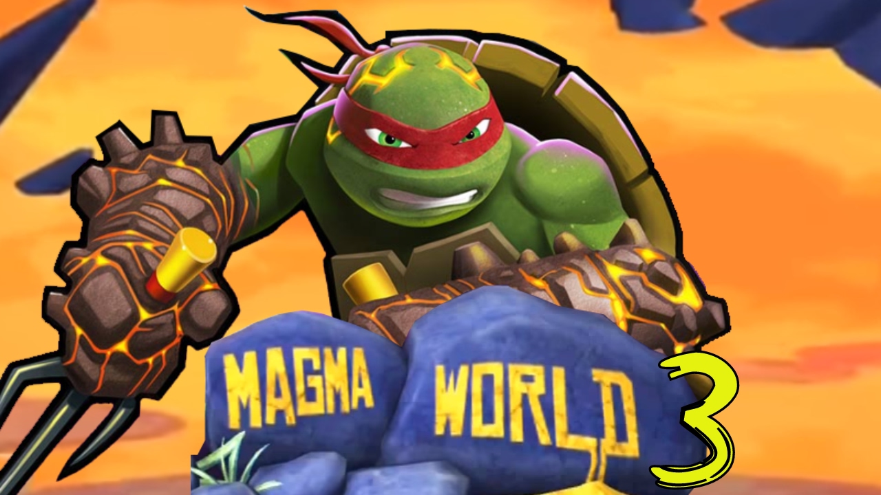 Teenage Mutant Ninja Turtles Portal Power: Magma World 3. Gameplay 2017 ...