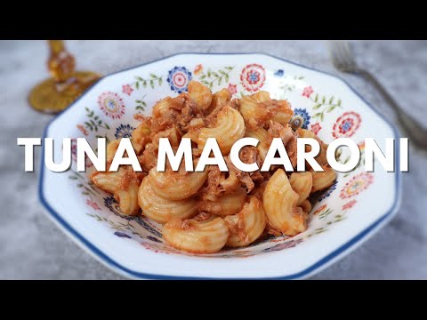 Tuna macaroni Recipe | Food From Portugal