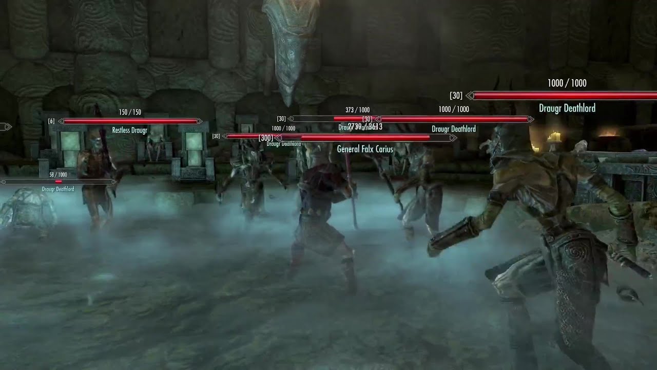 Skyrim Battles - General Falx Carius & Ash Spawn vs. Olaf One-Eye ...